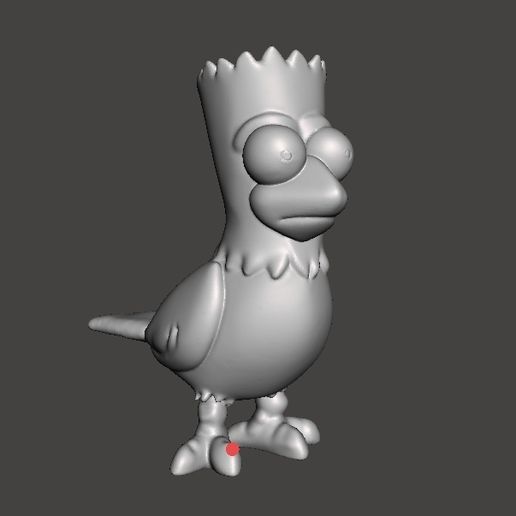 bart simpson sculpture