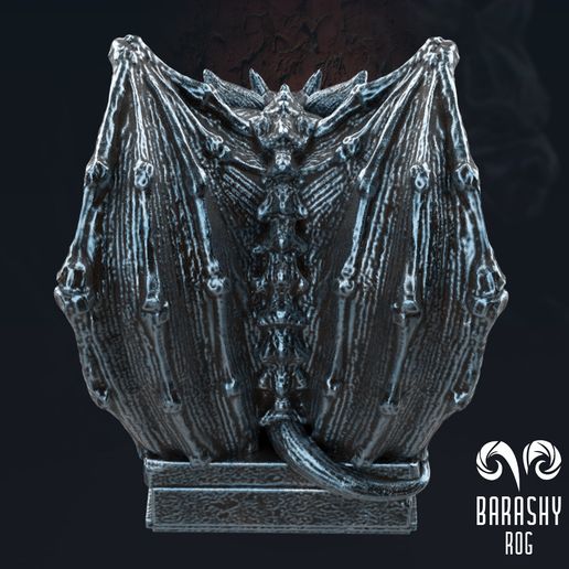 🗿 Gargoyle・ STL File for 3D printing and CNC machining - Laser cutting ...