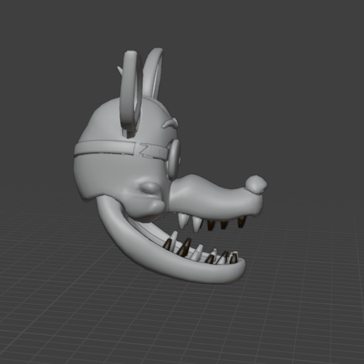 🆒 Foxy Cosplay Head – 3D Printable Mask Model (Life-Sized)・ STL File ...