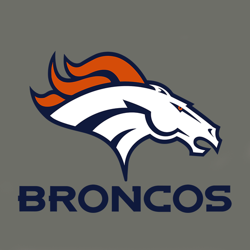 🏈 Denver Broncos STL File,3D Printable NFL Logo, Broncos 3D STL for ...