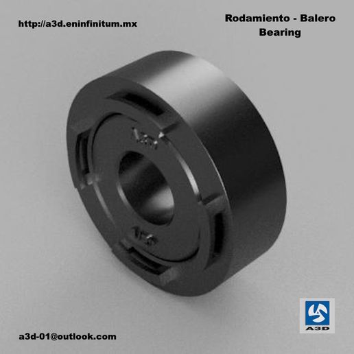 🧞‍♂️ Bearing - Bearing・Archivo STL para Impresión 3D・Cults