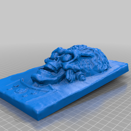 👽 Mars Attacks Alien plate・Free 3D File for ・Cults