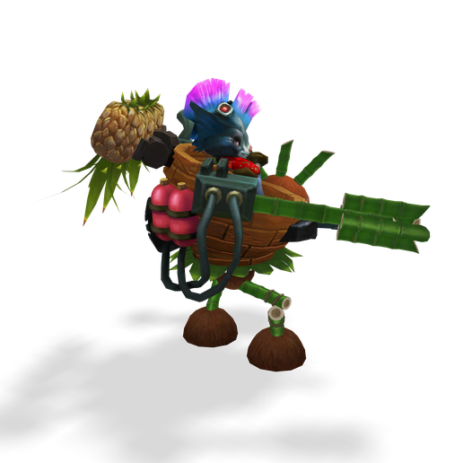 STL file Rumble in the Jungle League of Legends 3D print model 🎲 ・3D ...