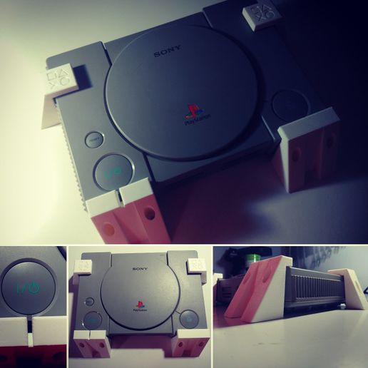 STL file PS1 Wall mount 🚉 ・3D printable design to download・Cults