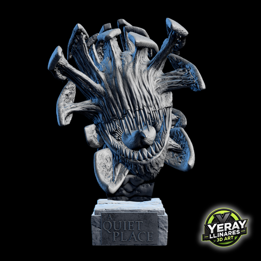 👼 Death Angel Bust - A Quiet Place - 3D Model for SLA Printing・ STL ...