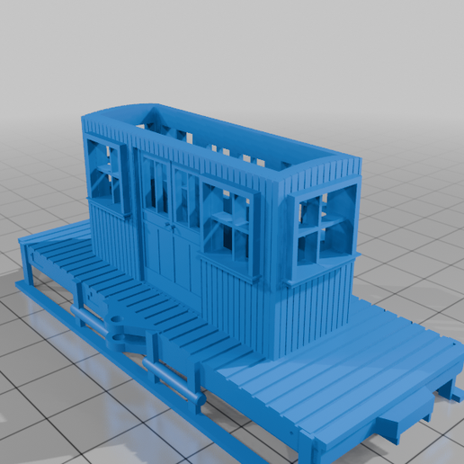 🚗 Poling Car (HO SCALE)・Free 3D File for ・Cults