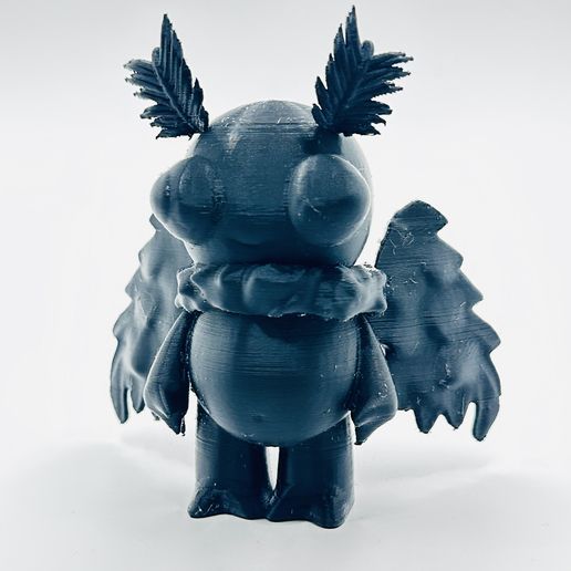 🗿 Mothman Kawaii Plushie Statue・ STL File for 3D printing・Cults