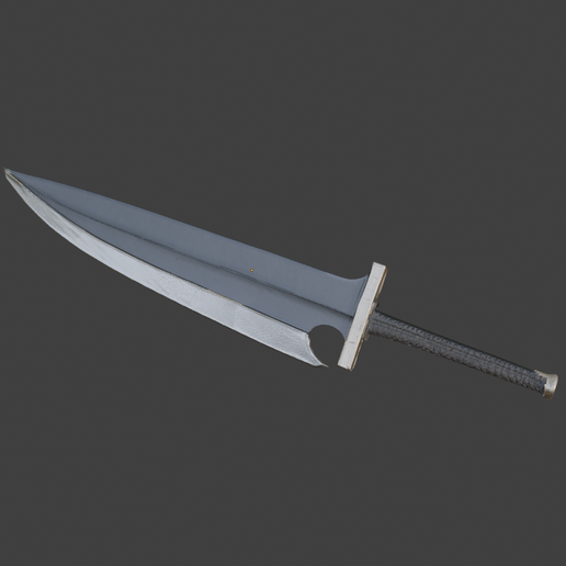 🗡️ Zangetsu (Bleach) - Ichigo Kurosaki Sword・ STL File for 3D printing ...