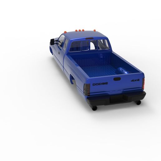 🐏 2000 Dodge Ram 2500 Quad Cab Cummins 4x4 Rc shell・ STL File for 3D ...