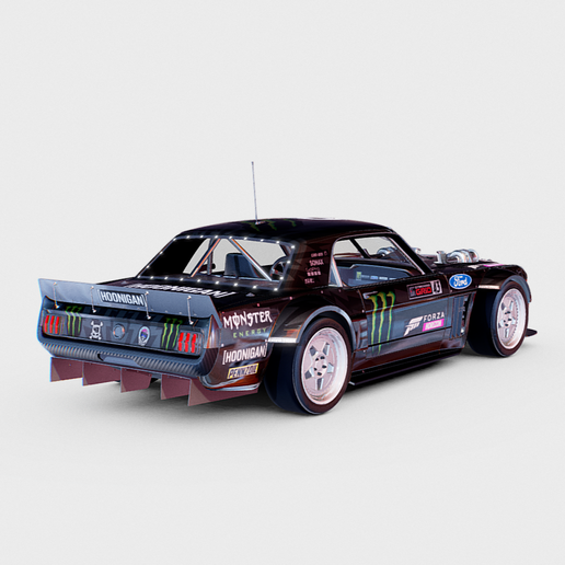 🚙 Hoonigan Ford Mustang Hoonicorn Rtr・ Stl File For 3d Printing・cults
