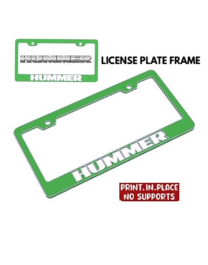 🖼️ LICENSE PLATE FRAME HUMMER - HUMMER LICENSE PLATE FRAME. PRINT IN ...