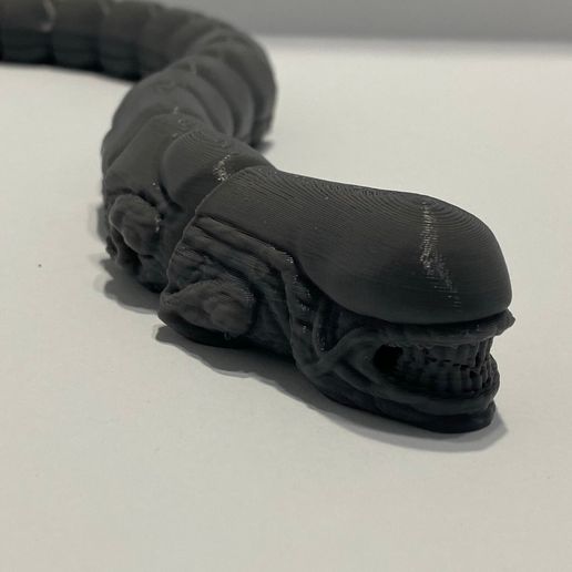 👽 Articulated Chestburster - Alien・ 3D File for 3D printing・Cults