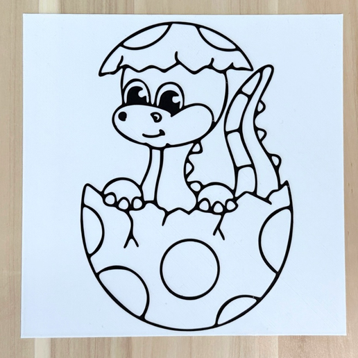 coloring page dragon egg