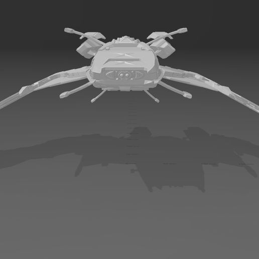 🖖 STO - Romulan - Falchion-class Dreadnought Warbird・Free STL File for ...