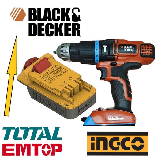 🧞‍♂️ INGKO / TOTAL / EMTOP on BLACK AND DECKER・ STL File for 3D ...