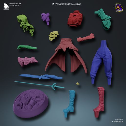 👧 Real Maelle | Clair Obscur: Expedition 33 | 219mm・ 3D File for 3D ...