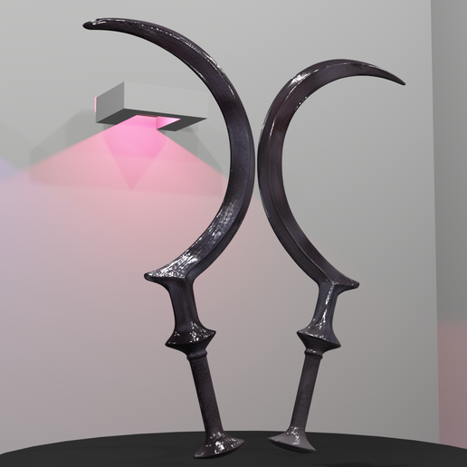 🎭 Daniela Dimitrescu's Sickle Residual Evil Village・ STL File for 3D ...