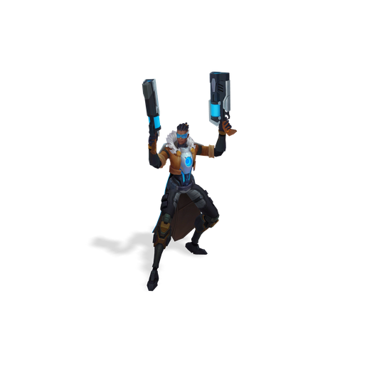 STL file Pulsefire Lucian League of Legends 3D print model 🦸 ・3D ...