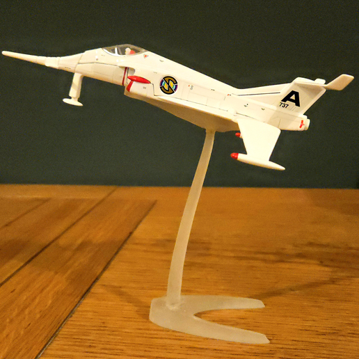 Free 3D file Corgi Diecast Angel Interceptor Stand 👼 ・3D printing idea ...