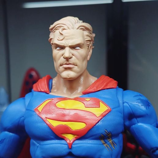 3D printer superman headsculpts pack • made with anycubic mono 4k・Cults