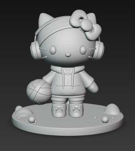 👋 Hello Kitty・Free STL File for 3D printing・Cults