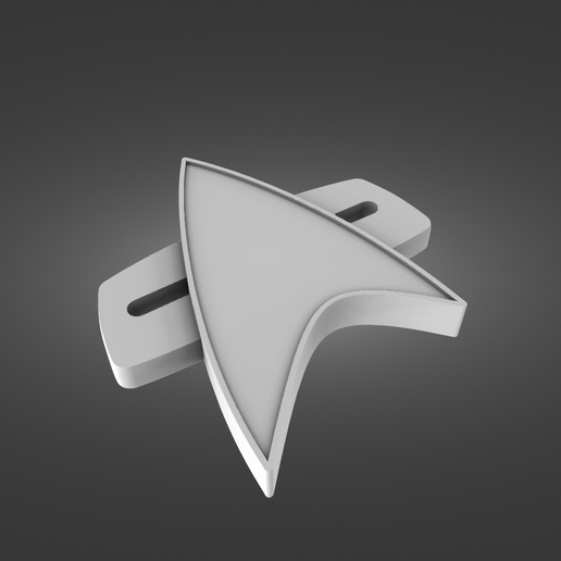 🖖 Voy/DS9 Combadge・ STL File for 3D printing・Cults