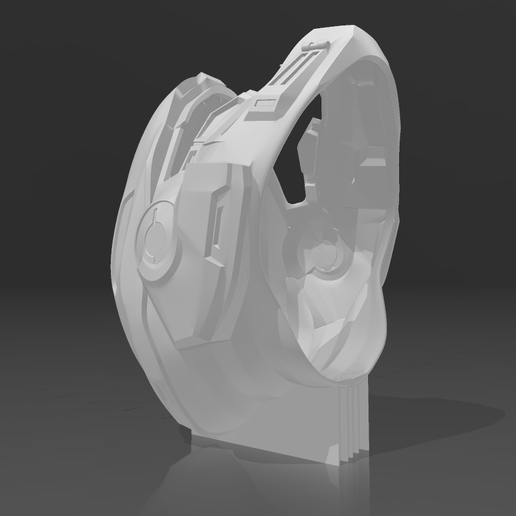 😇 Halo Reach Noble 6 Helmet print ready・ STL File for ・Cults