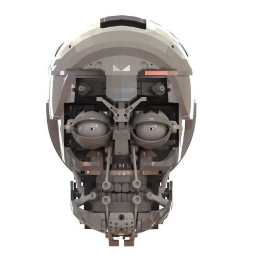 Archivo STL gratis 2025 Human Animatronic Skull 💀 ・Objeto imprimible en ...