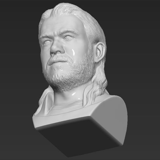 🦸 Thor Chris Hemsworth Avengers bust for full color 3D printing・ 3D ...