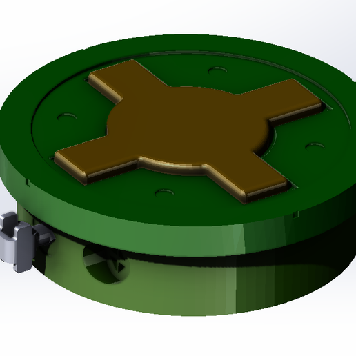 🎒 Training Model of PMN-2 Anti-Personnel Mine・ STL File for 3D printing ...