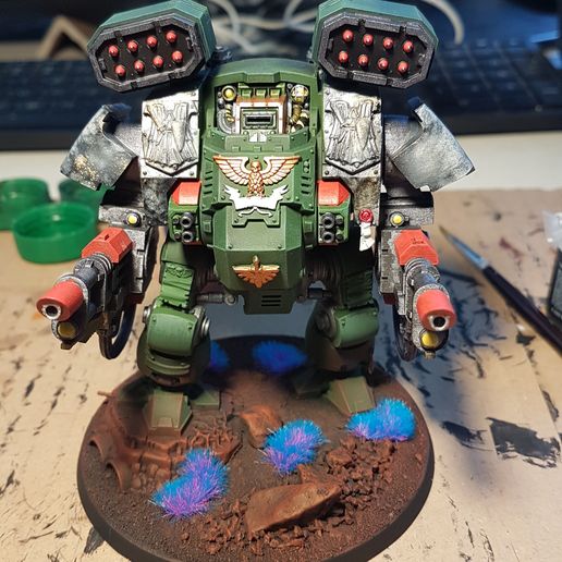 3D printable Ballistus Mech Conversion • made with Elegoo Mars 2 pro・Cults