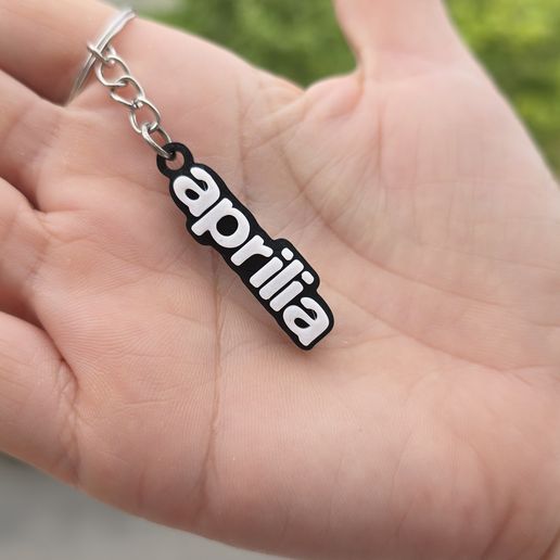 🗝️ Aprilia Minimal Keychain・Free STL File for 3D printing・Cults