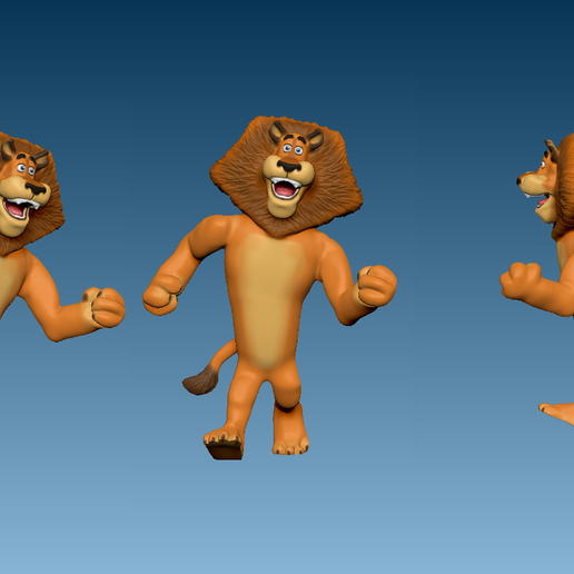 🦁 alex león y gloria hipopótamo y melman jirafa y marty cebra de ...