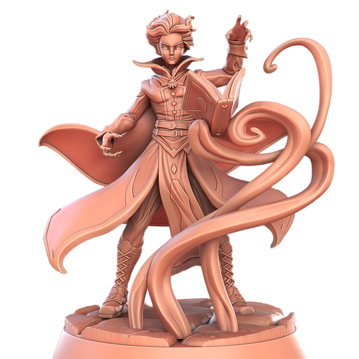 🧙‍♀️ Witches Council Witch Human・ STL File for 3D printing・Cults