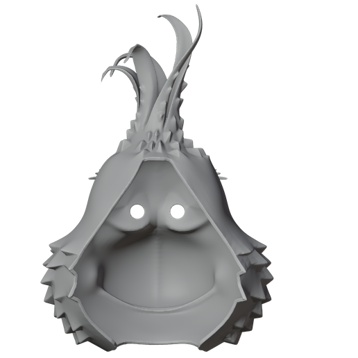 STL file The Grinch Stole Christmas Grinch Mask 🎄 ・Model to download ...