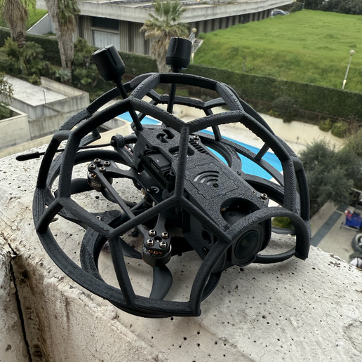 🛸 D-Cage PAVO 20 Pro・ STL File for 3D printing・Cults