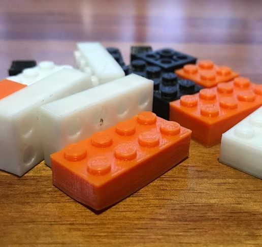 3D printable Lego Brick • made with 3d・Cults