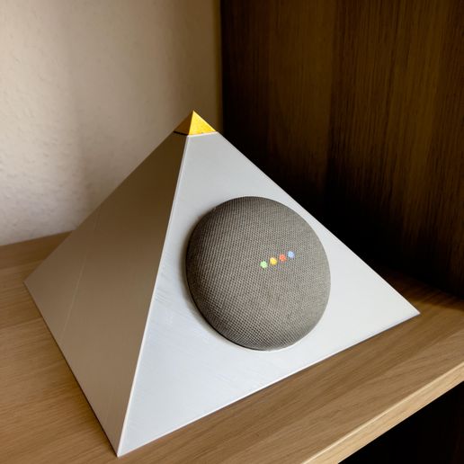 STL file Pyramid Dock - Google Home Mini 🇪🇬 ・3D printer model to ...