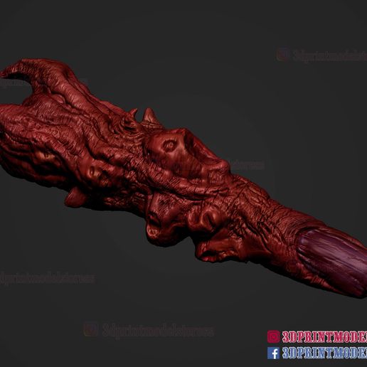 🗡️ Sukuna Finger - Jujutsu Kaisen Anime Cosplay Props・ 3D File for 3D ...