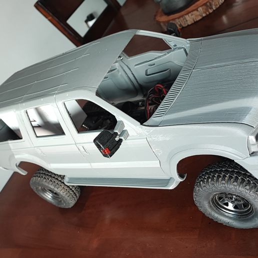 🚙 FORD EXCURSION 05 FRONT CLIP CUSTOM CHASIS 380MM WHEEL BASE・ STL File ...