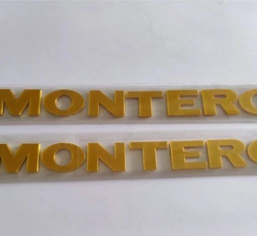 📁 Mitsubishi Montero Side Emblem 3D Print File – Custom Replacement ...
