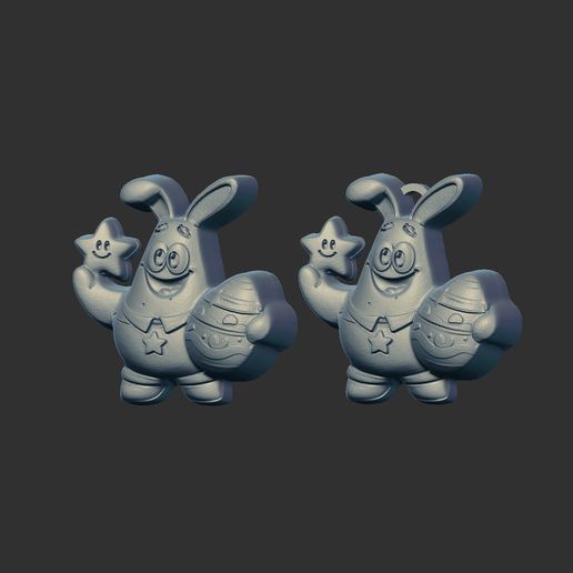 STL file patrickstar easter egg decor 🥚 (OBJ)・3D printing template to ...