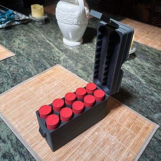 🐚 Shotgun Shell Coin Holder & Ammo Can・Free 3D File for ・Cults
