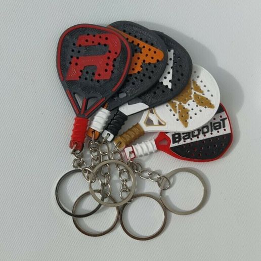 🔑 PADDLE / PADDLE PADDLE / PADDLE PADDLE KEY RINGS PACK・ 3MF File for ...