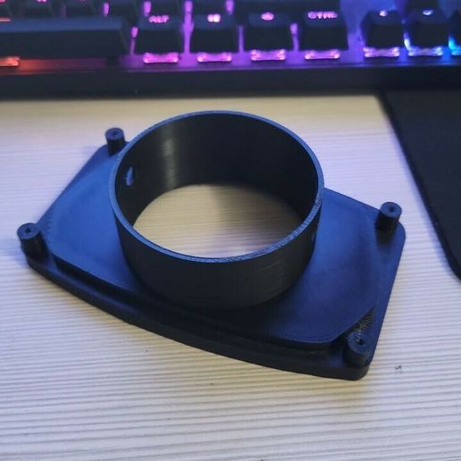 👼 Angel Eye to V-Face adapter・ OBJ File for 3D printing・Cults