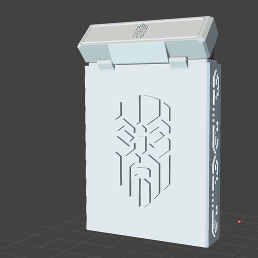 🛰 Space Dwarf Index Card Holder・ 3D File for 3D printing・Cults