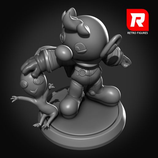 🐉 Alph and blue Pikmin・ STL File for 3D printing・Cults
