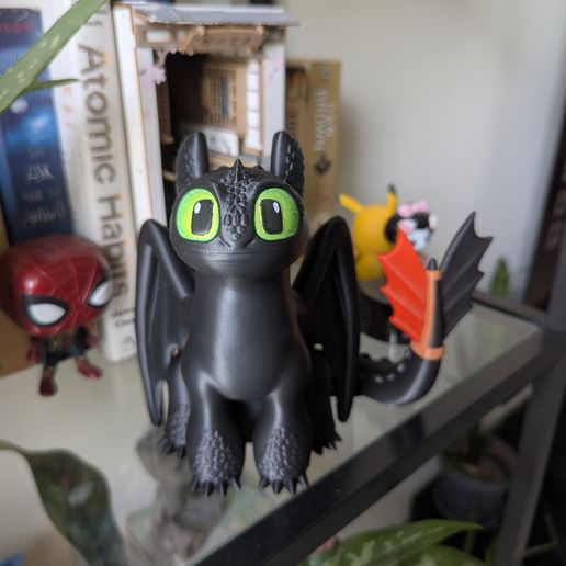 🦈 CUTE TOOTHLESS (EASY PRINT NO SUPPORT)・3D Print with the BambuLab A1 ...
