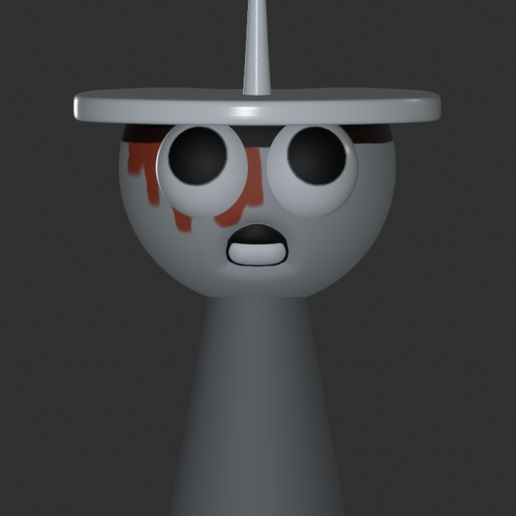 OBJ file Clukr, SPRUNKI PHASE 2 HORROR 🎨 ・3D print design to download・Cults