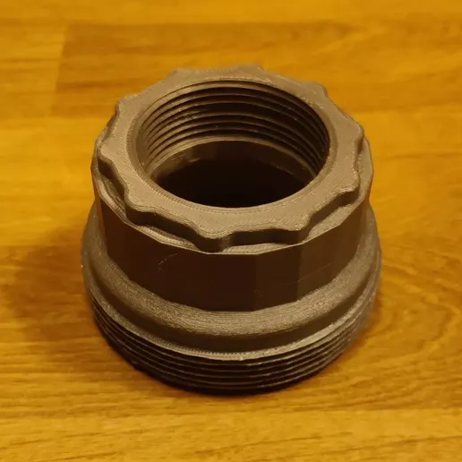 STL file INTEX ZX300 ZX100 ZX50 ROBOT ADAPTOR FOR FEMALE POOL (47mm by ...